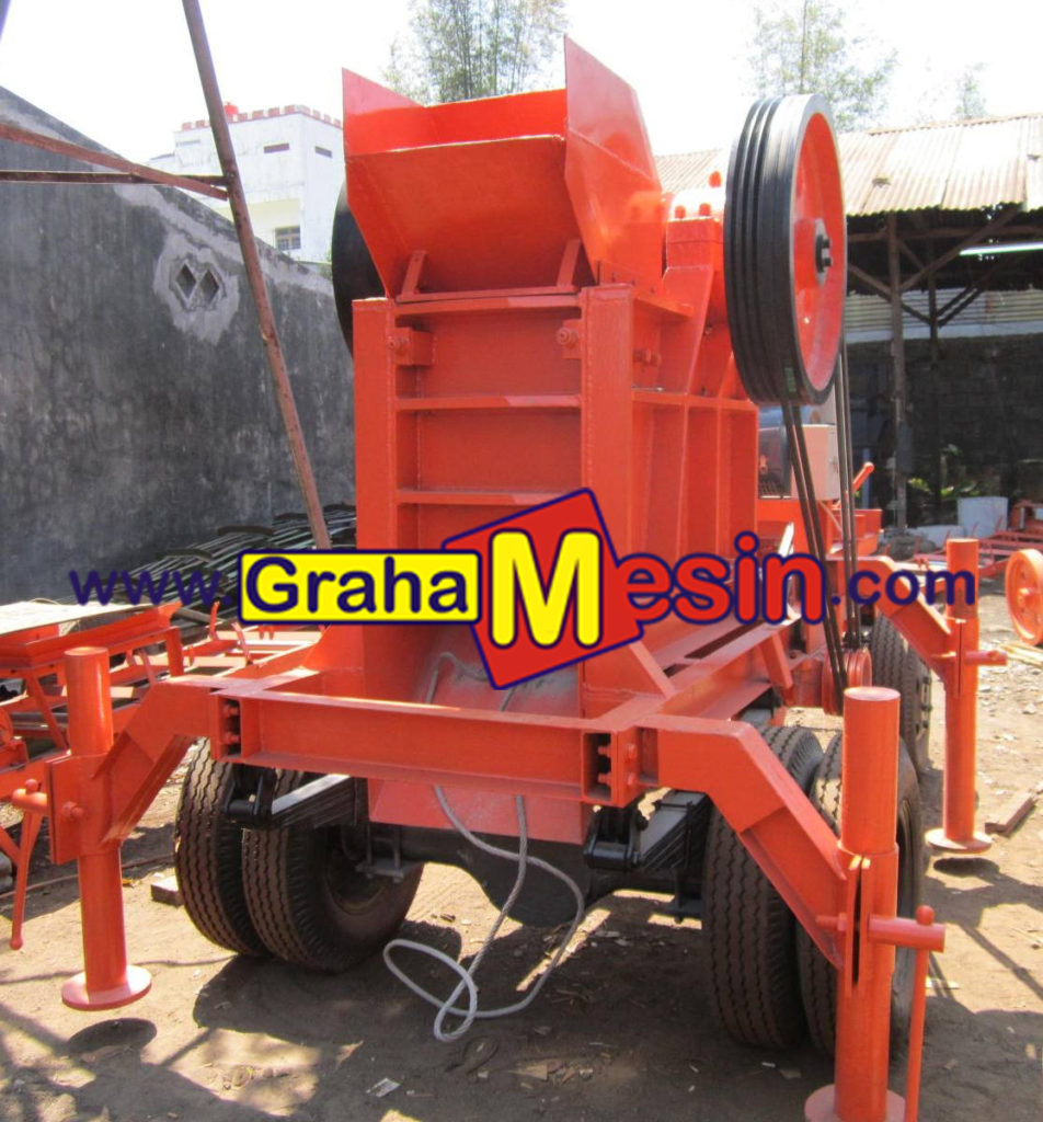 Mesin Stone Crusher - Alat Pemecah Penghancur Batu - Jaw Crusher ...