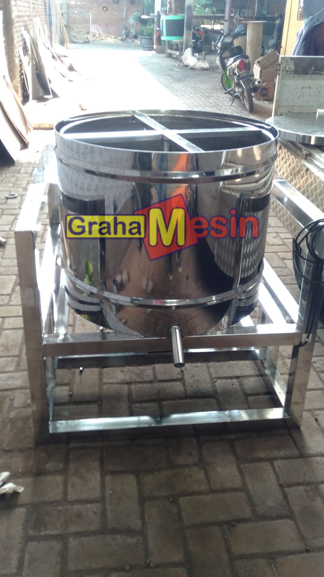 MESIN SPINNER PENIRIS MINYAK KAPASITAS 50 KG SEDERHANA DAN SERBAGUNA ...