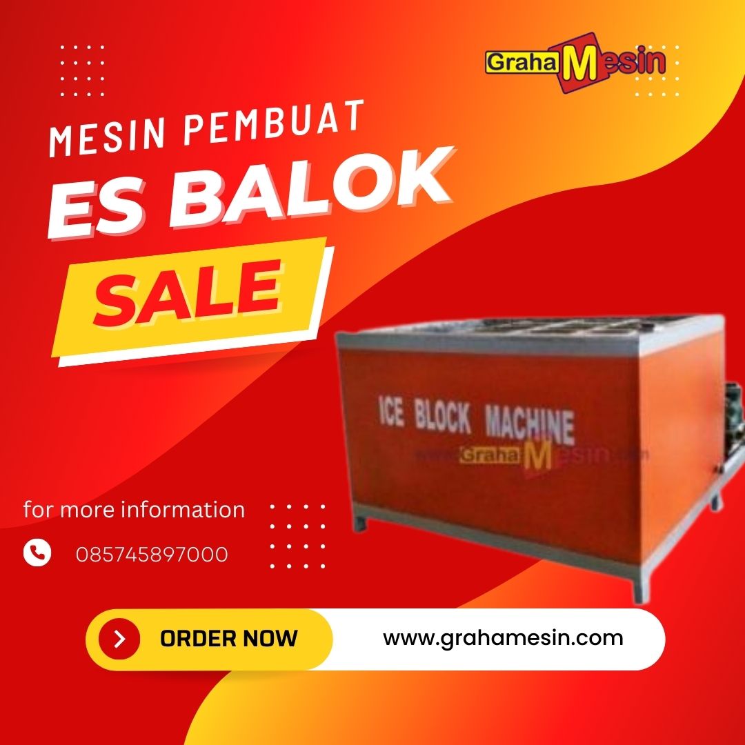 Mesin Pembuat Es Balok Kapasitas 20 Ton – Solusi Produksi Es Industri ...
